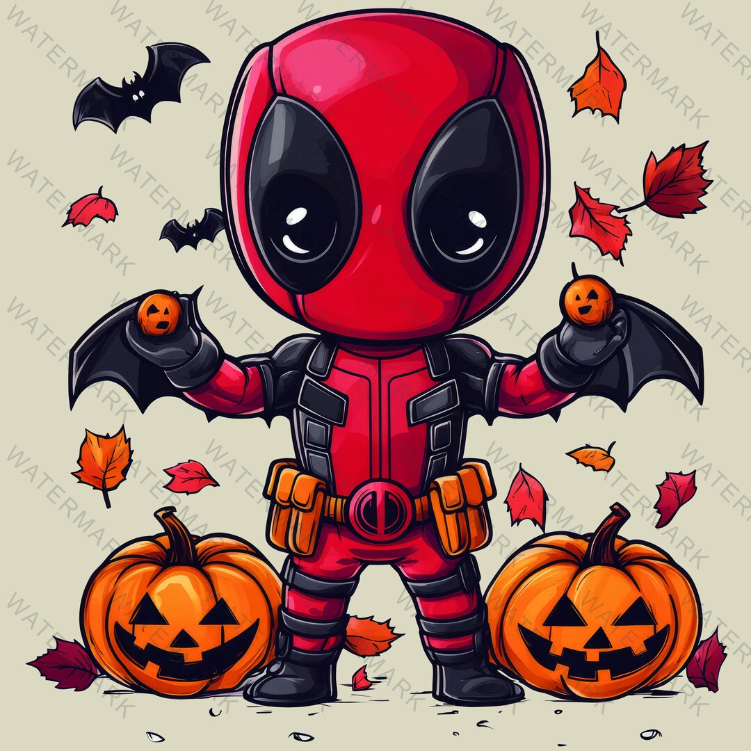 Halloween Deadpool , Deadpool Png, Deadpool Decoration ,deadpool ...