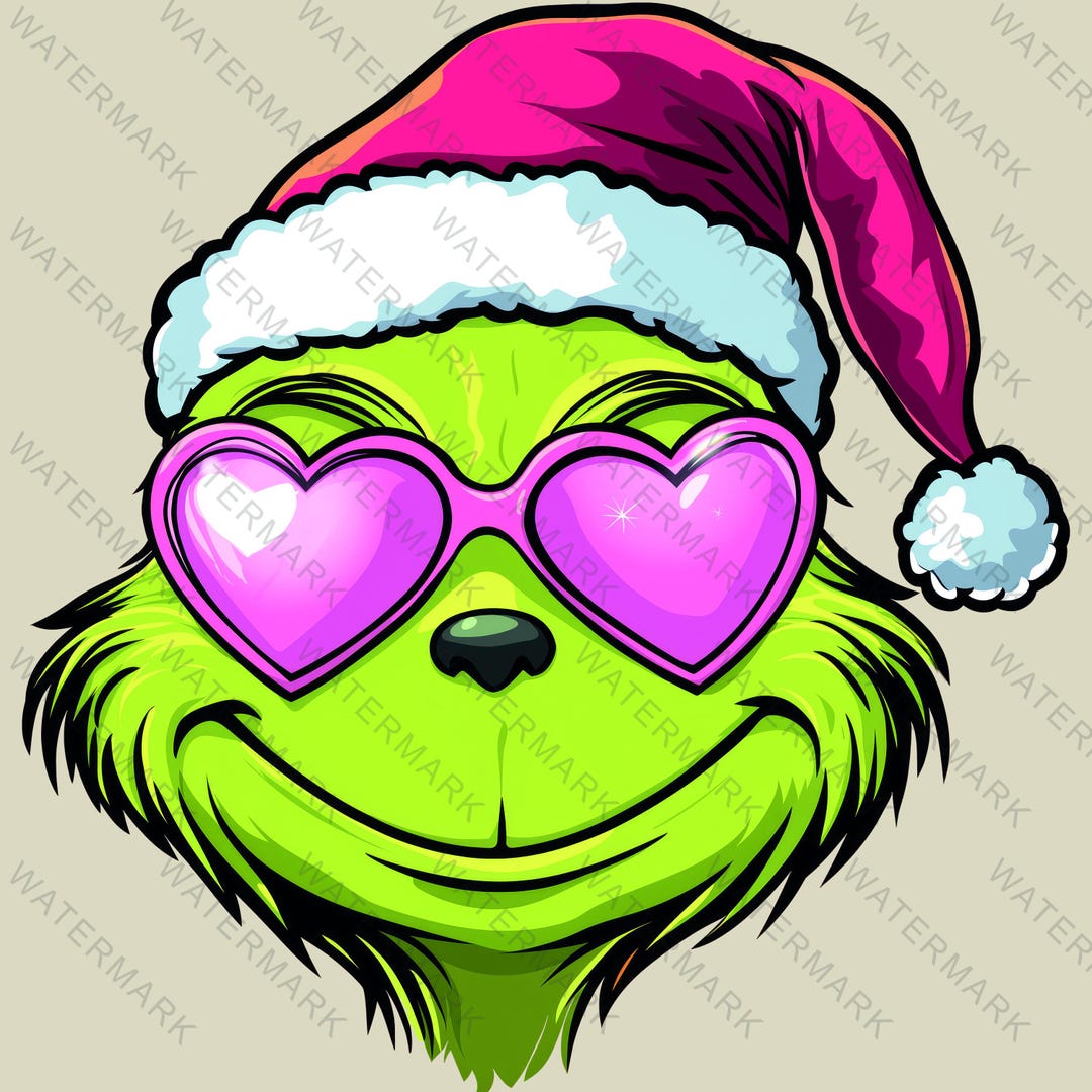 Face Grinch | Png | INSTANT DOWNLOAD, Grinch Ho Ho Ho ,hohoho Christmas ...