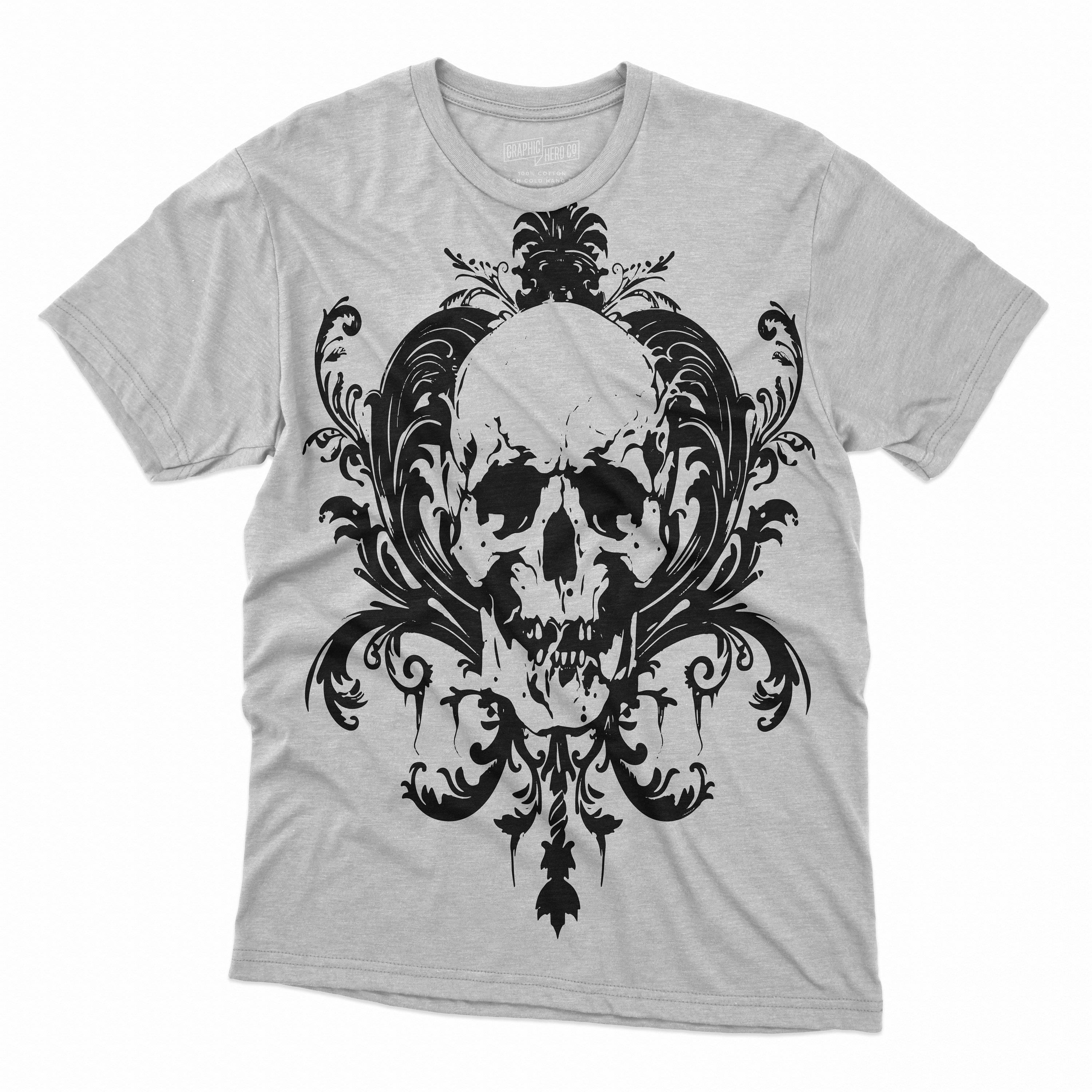 Skull Svg File, Skull Vector, Skull Svg Vector Silhouette, Sugar Skull ...