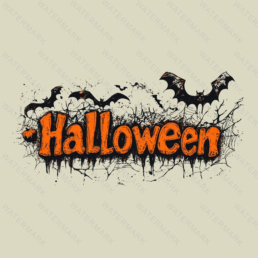 Halloween Text Smile Design Bundle: Spooky Crafts (digital Download) - Etsy