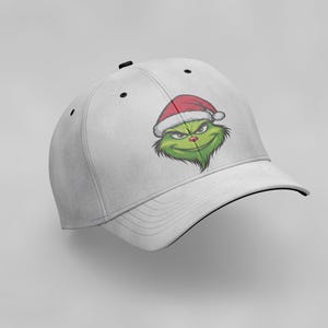 Grinch Face PNG: Christmas Design (instant Download) - Etsy