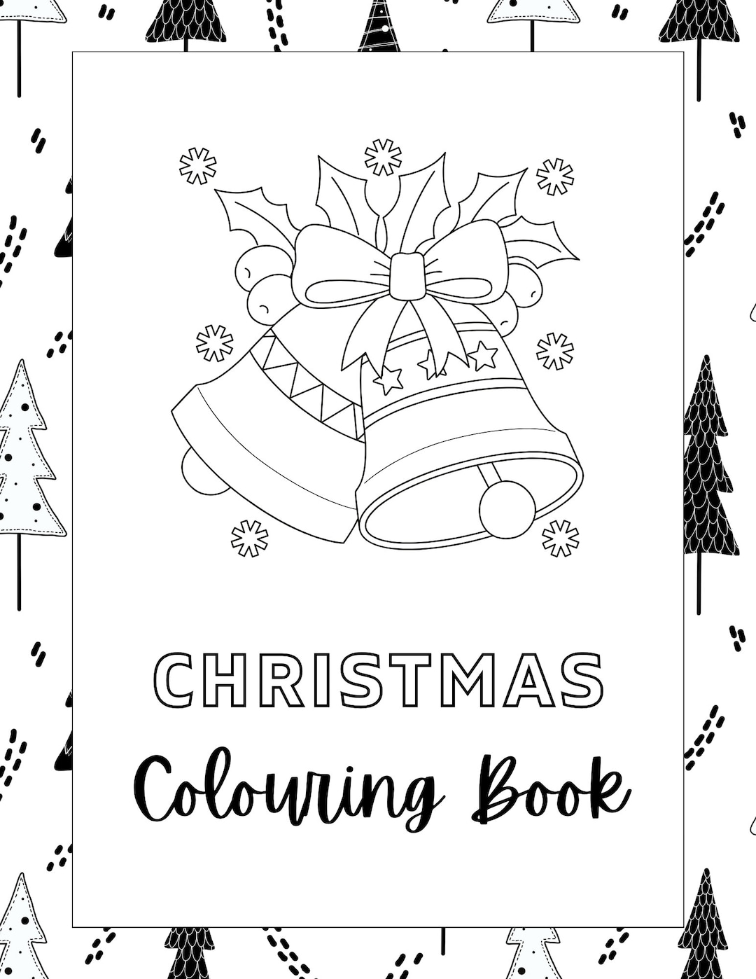 Christmas Coloring Book - Etsy