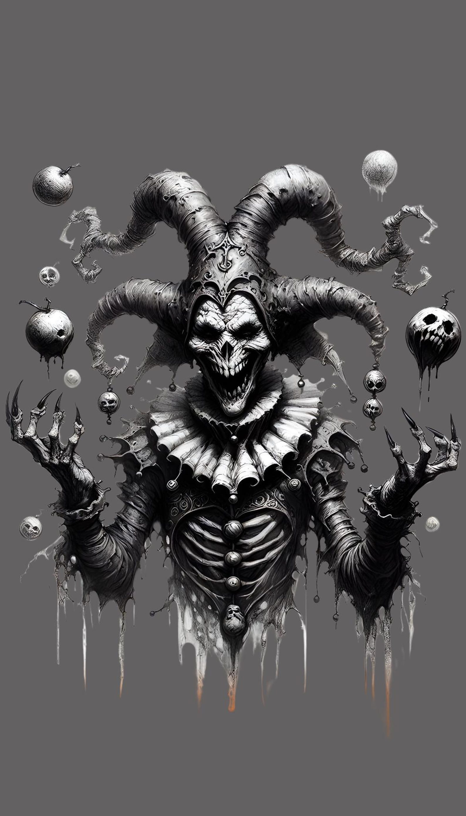 Eldritch Jester Png, Horror Lovers, Lovecraft Lore, DND Character, Dark ...