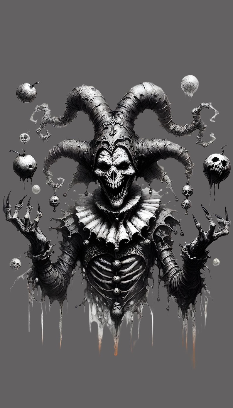 Eldritch Jester Png, Horror Lovers, Lovecraft Lore, DND Character, Dark ...