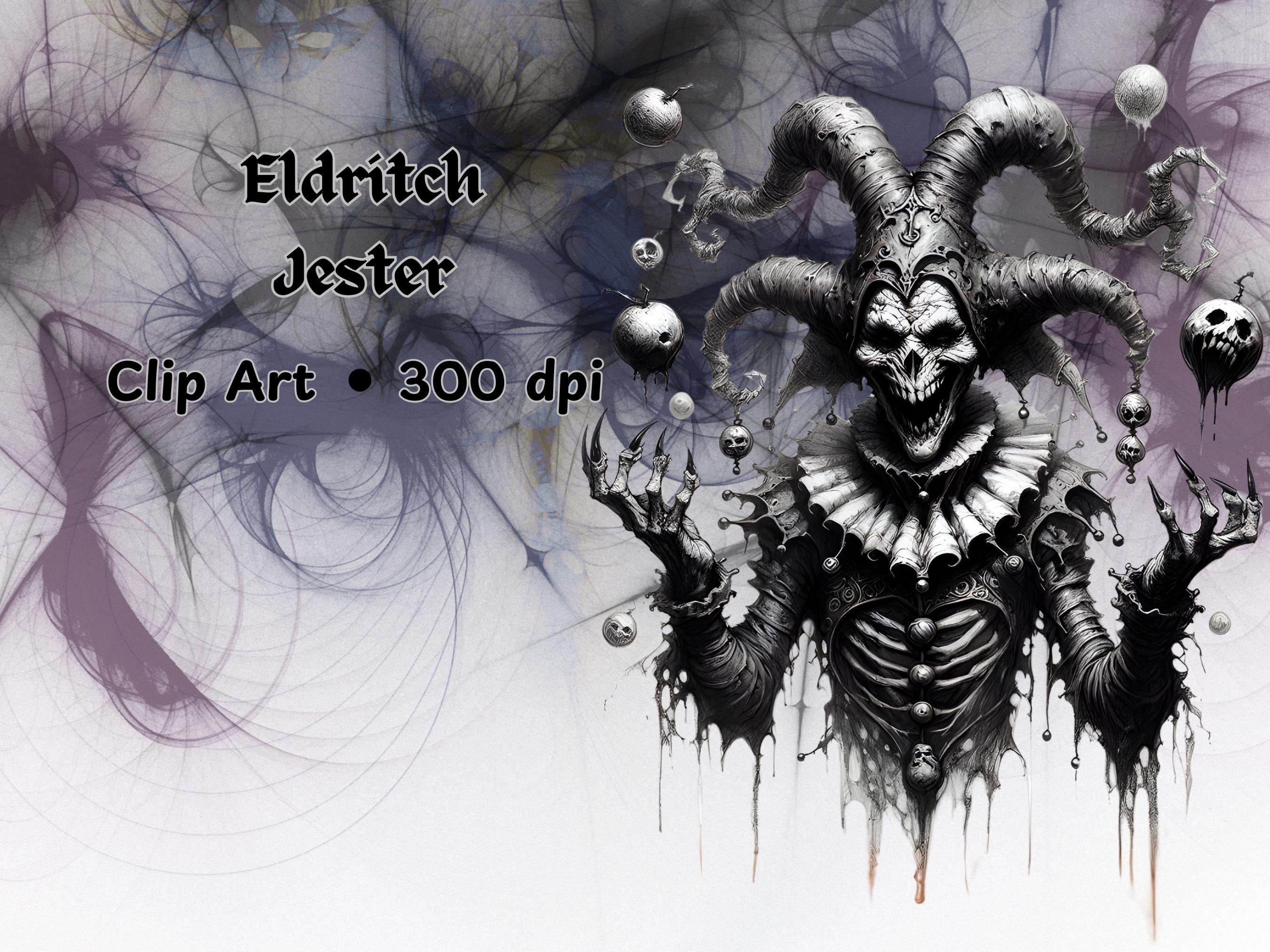 Eldritch Jester Png, Horror Lovers, Lovecraft Lore, DND Character, Dark ...