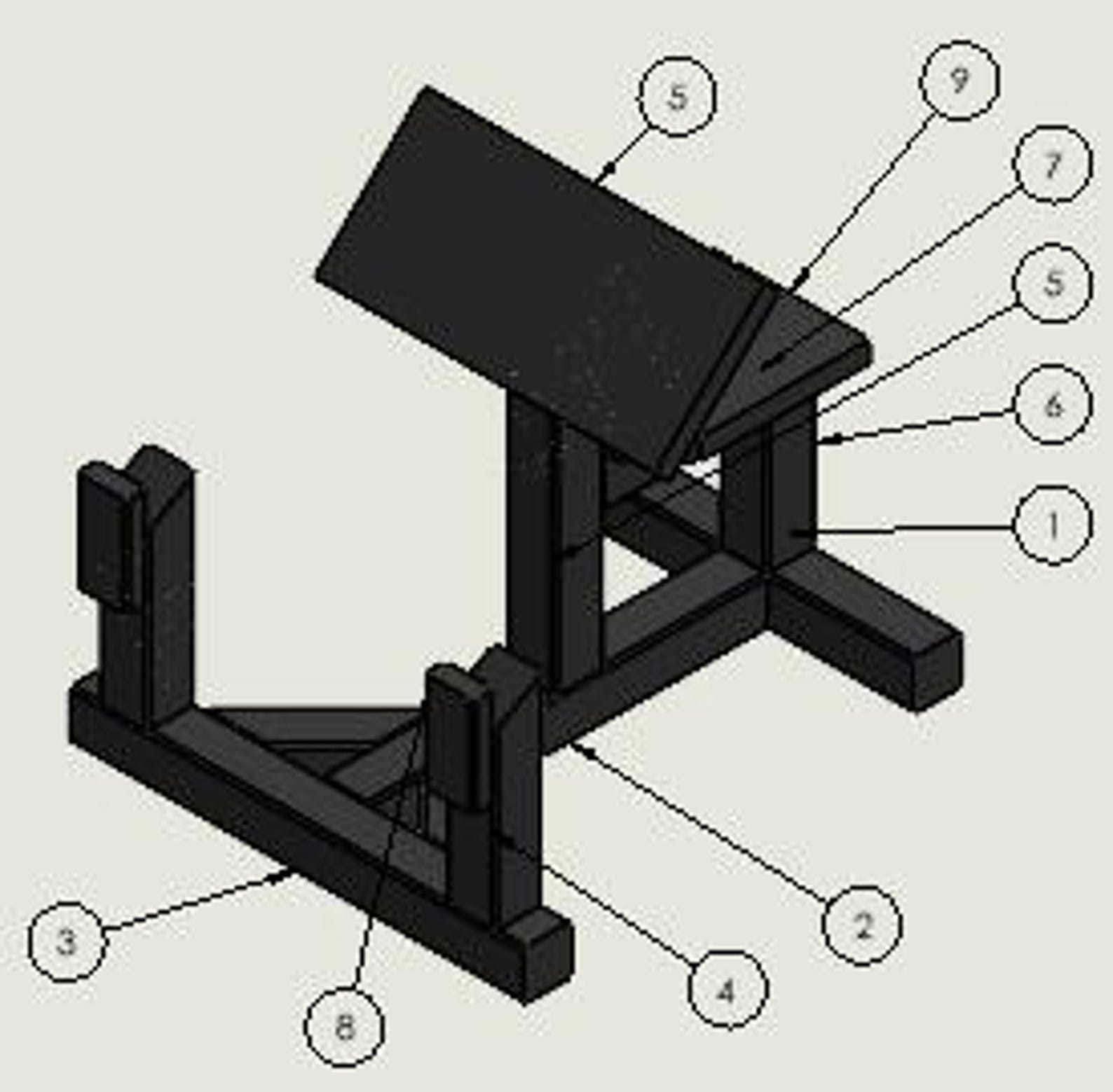 Preacher Curl Bench: DIY Plans - Economical Home Gym Build - Etsy