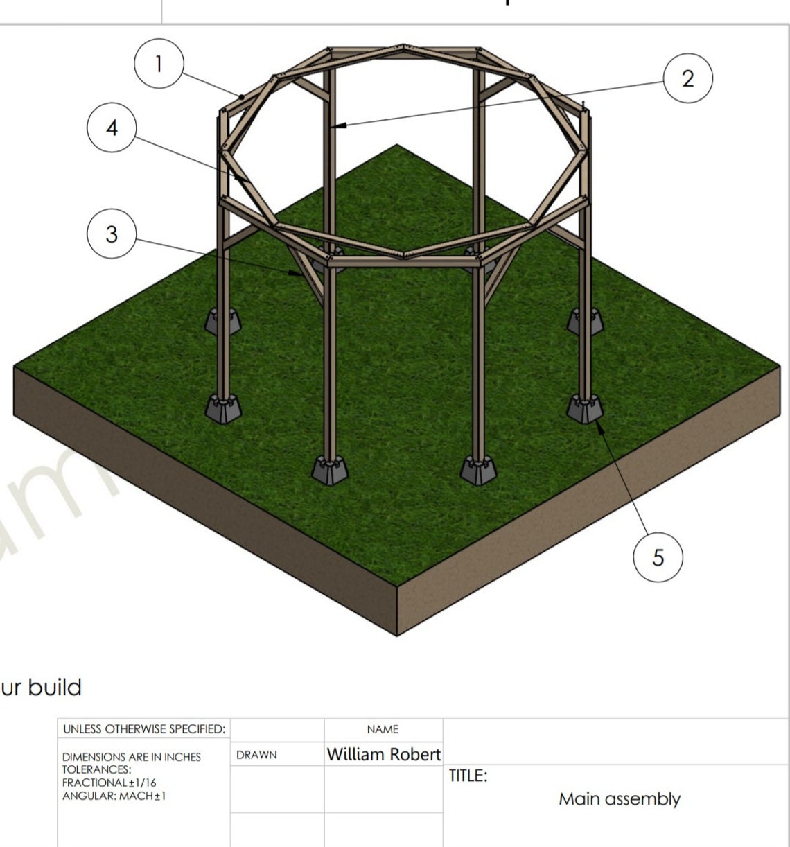 Octagon Swing: DIY Plans - Etsy