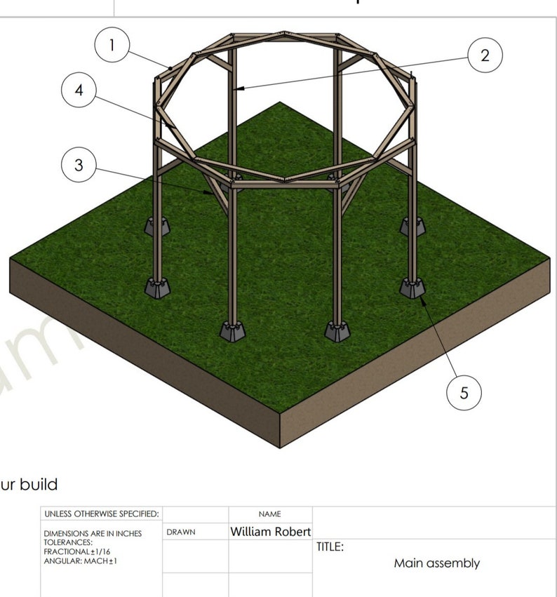 Octagon Swing: DIY Plans - Etsy