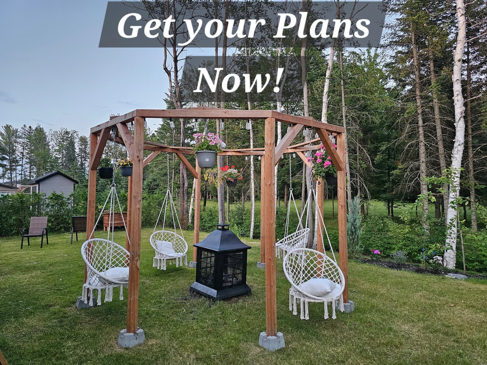 Octagon Swing: DIY Plans - Etsy