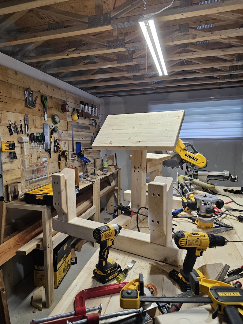 Preacher Curl Bench: DIY Plans - Economical Home Gym Build - Etsy