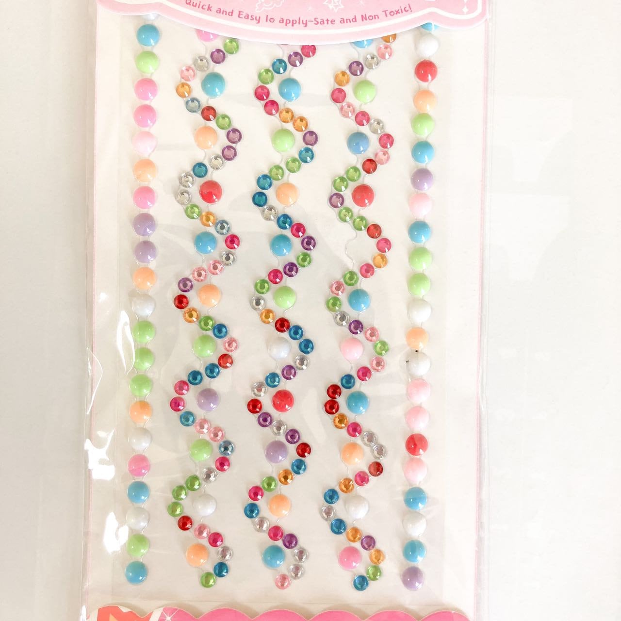 3D Rhinestone Glitter Shiny Stickers, Mix Colorful Gems, Acrylic Self ...