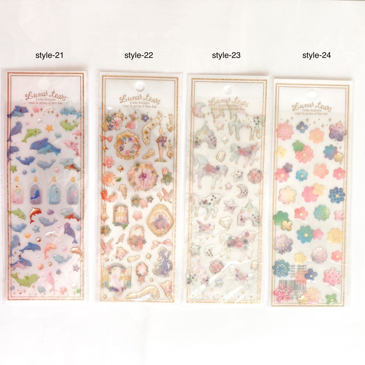 Kawaii Glitter Epoxy 3D Stickers, Resin Gel Stickers, Cute Shiny ...