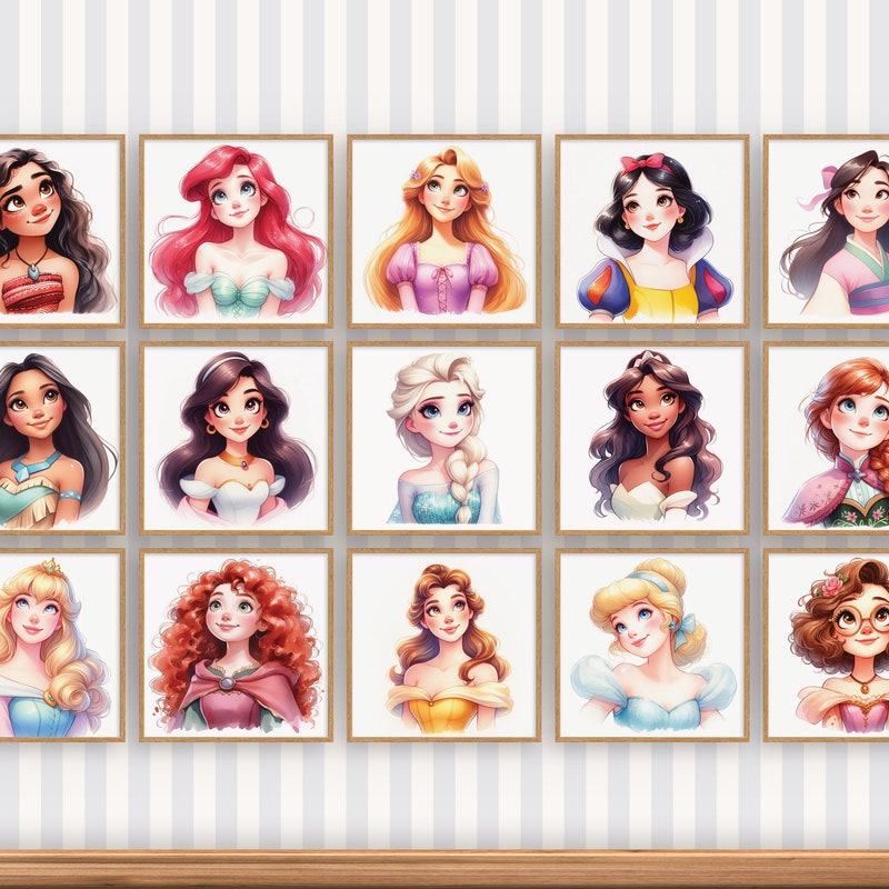 Princess Wall Art - Etsy