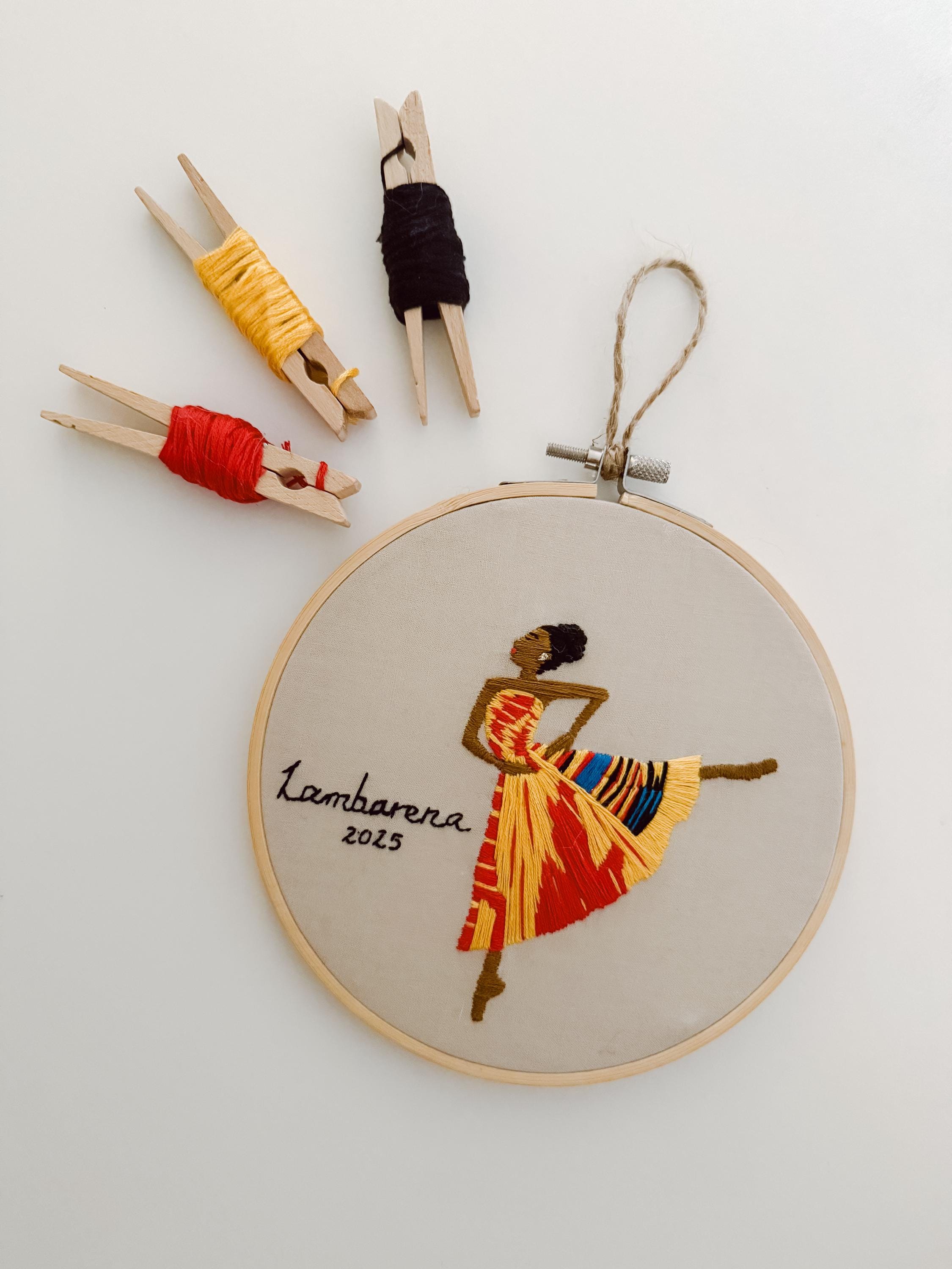 Hand Embroidered Portrait, Custom Hand Embroidery From Photo ...