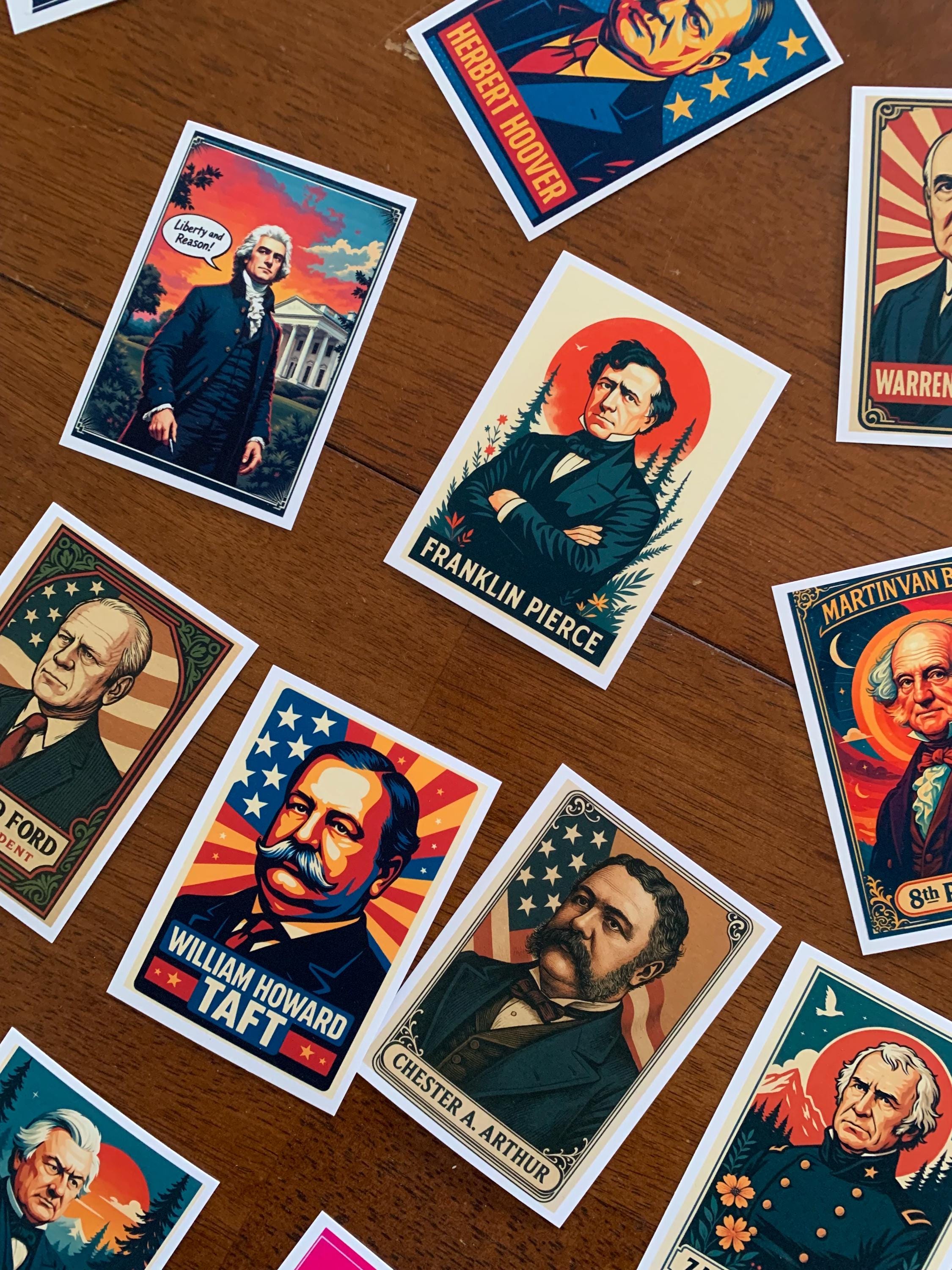 All U.S. Presidents Mini Print Set - Etsy