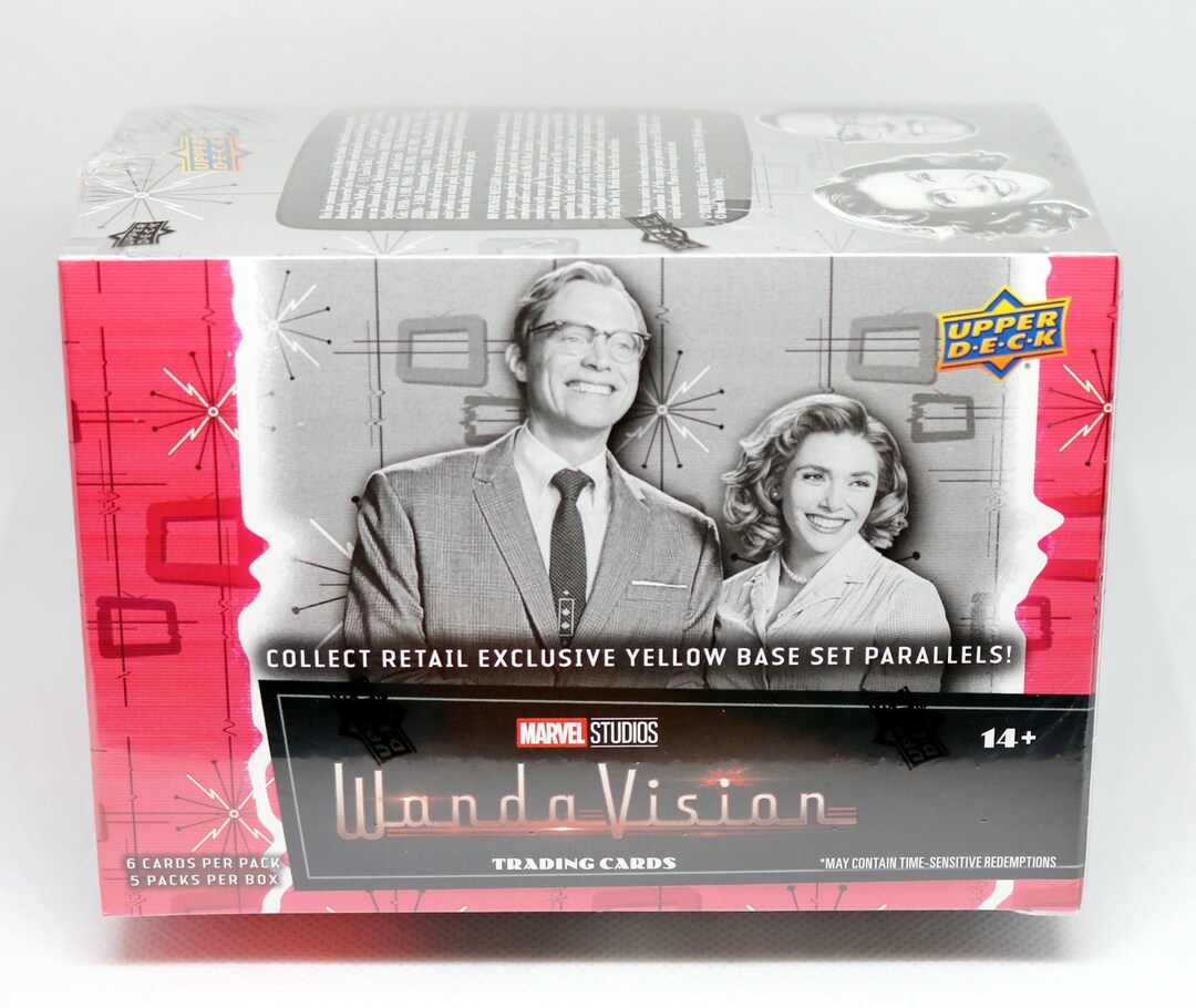 Marvel Studios Wandavision Trading Cards Blaster Box - Etsy