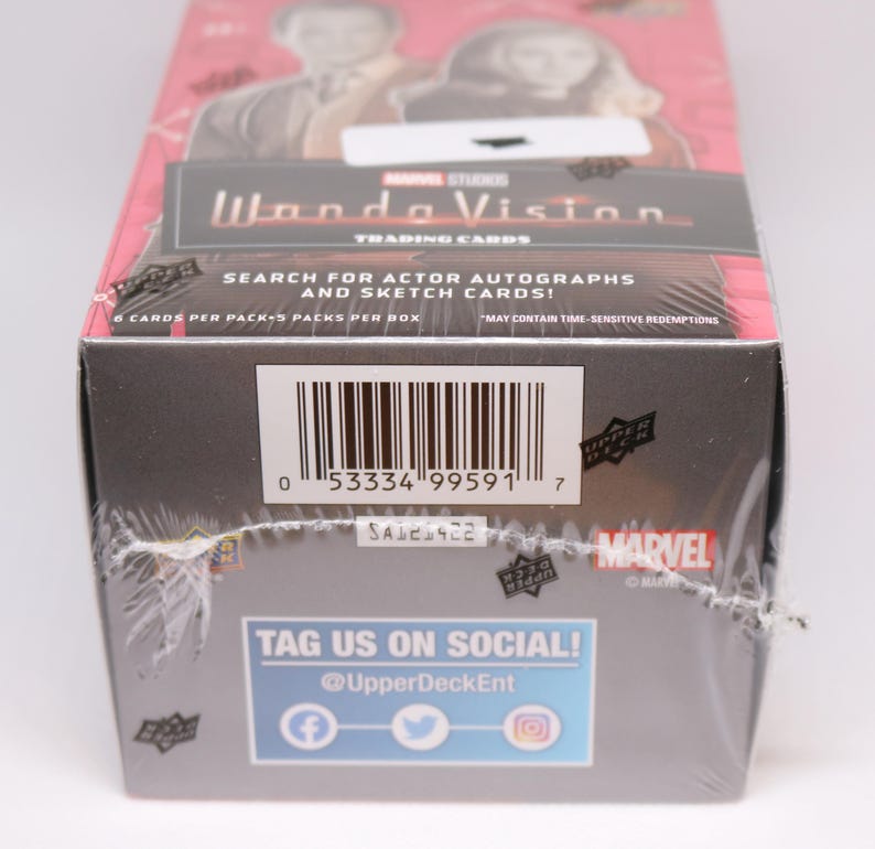 Marvel Studios Wandavision Trading Cards Blaster Box - Etsy