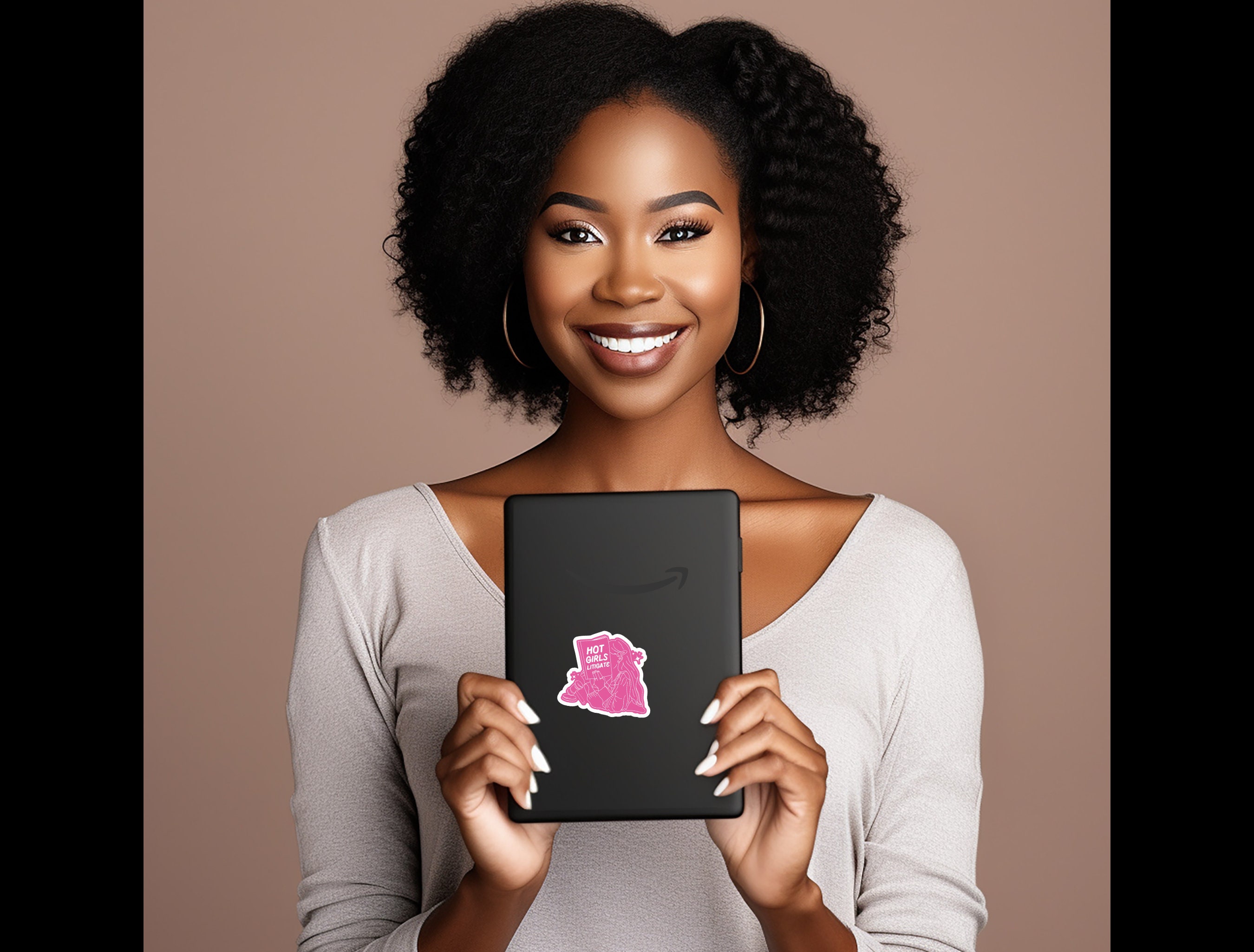 Hot Girls Litigate Sticker, Women in Law, Lawyer Sticker, Attorney Grad ...