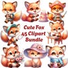 Fox Prepositions / Positional Word Clipart - Prepositions Clipart ...