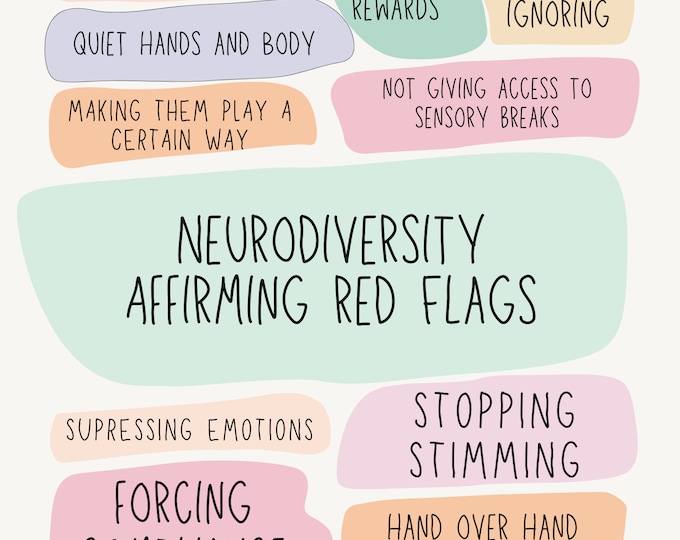 Neurodiversity Green Flags - Etsy Canada