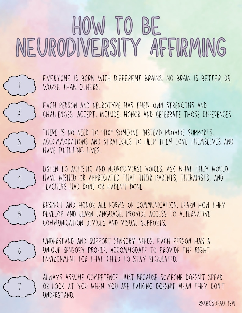 How to Be Neurodiversity Affirming - Etsy Canada
