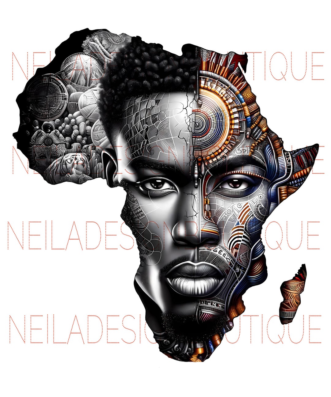 Afrika könig Queen Black History Month Magic Melanin Black Exzellenz ...