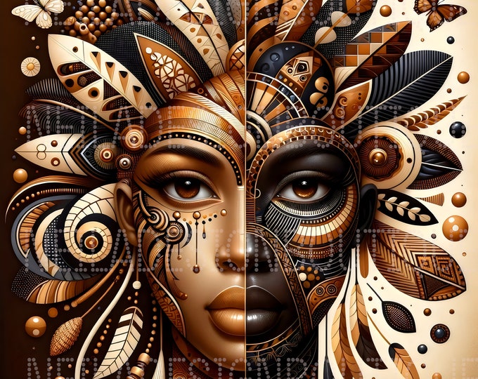 Beautiful Queen Black Girl Magic Melanin Woman Png Svg Afro Fashion