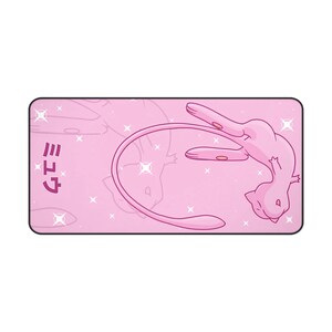 Mew Gaming Desk Mat, Long Desk Mats, Mousepad, Christmas Birthday Gift ...