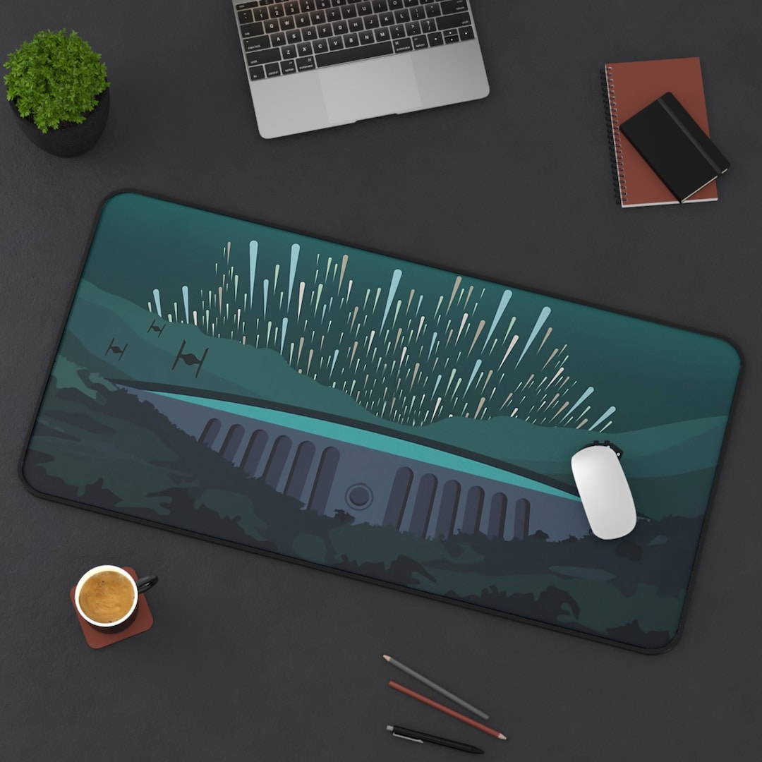 Star Wars Desk Mat Aldhani Desk Mat Star Wars Mouse Pad Star Wars ...