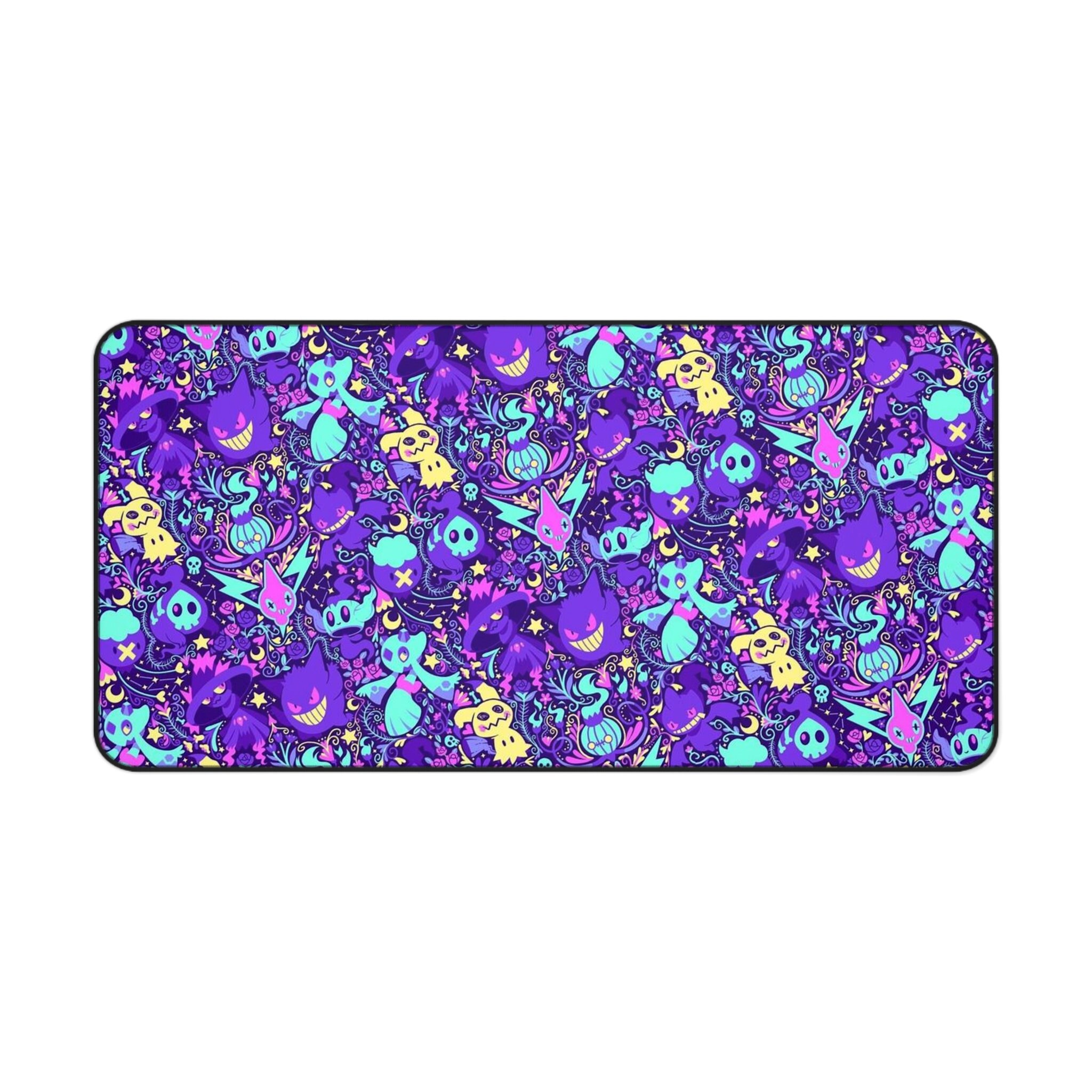 Gengar Gaming Desk Mat, Long Desk Mats, Mousepad, Christmas Birthday ...