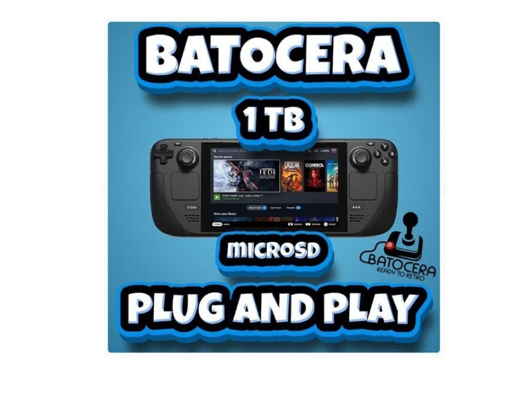 Batocera Retro Game OS for Steam Deck 512GB, 1TB Builds Available ...