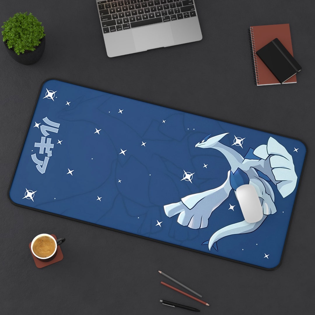 Lugia Gaming Desk Mat, Long Desk Mats, Mousepad, Christmas Birthday ...