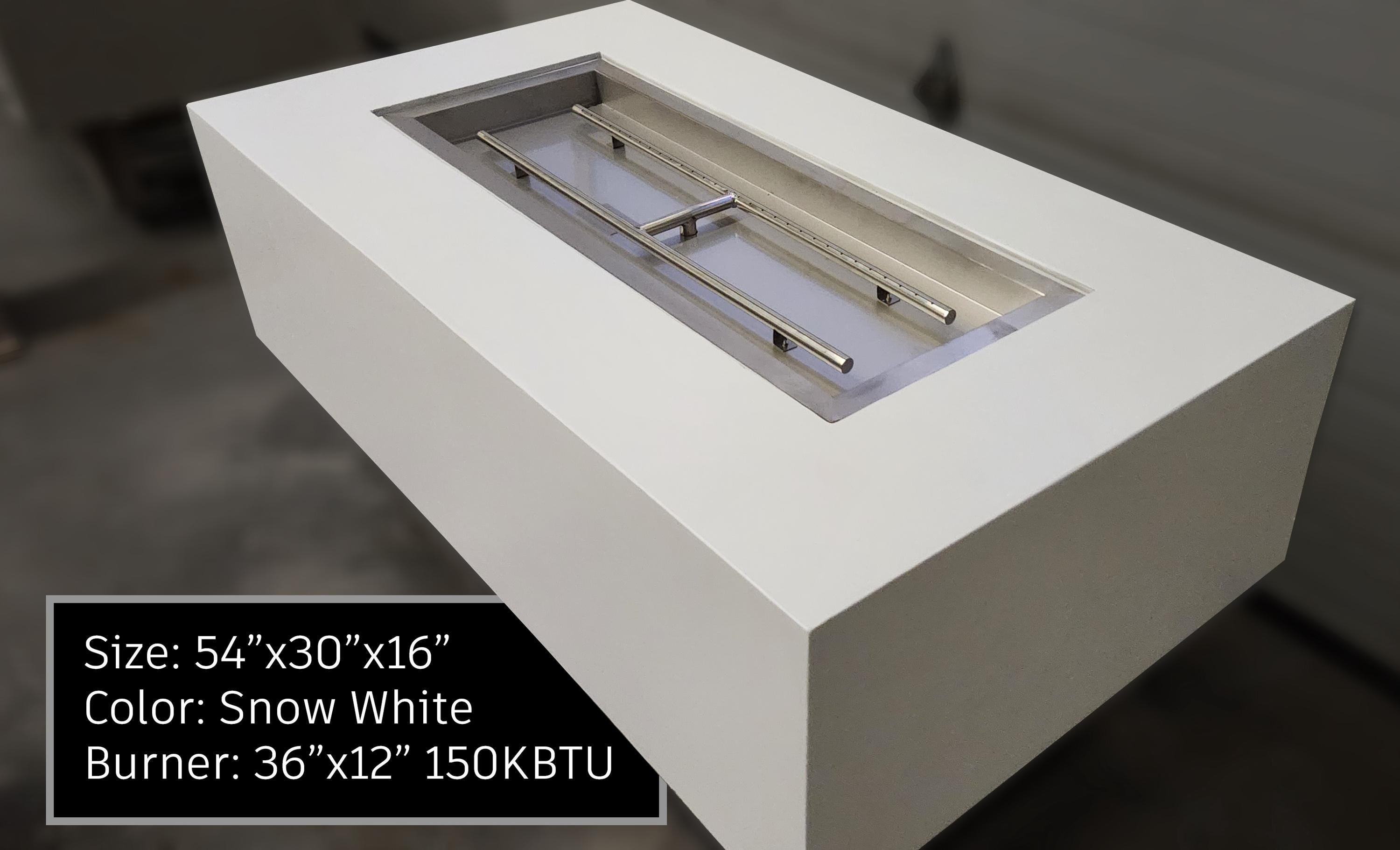 Concrete Fire Table - Etsy