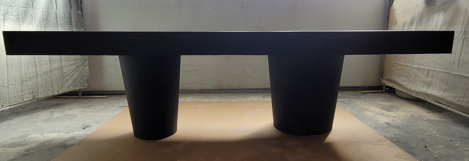 Concrete Dining Table / Circle Legs - Etsy
