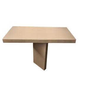 50"l X 30"w X 30"h Concrete Dining Table - V Legs - Custom Pink - Etsy
