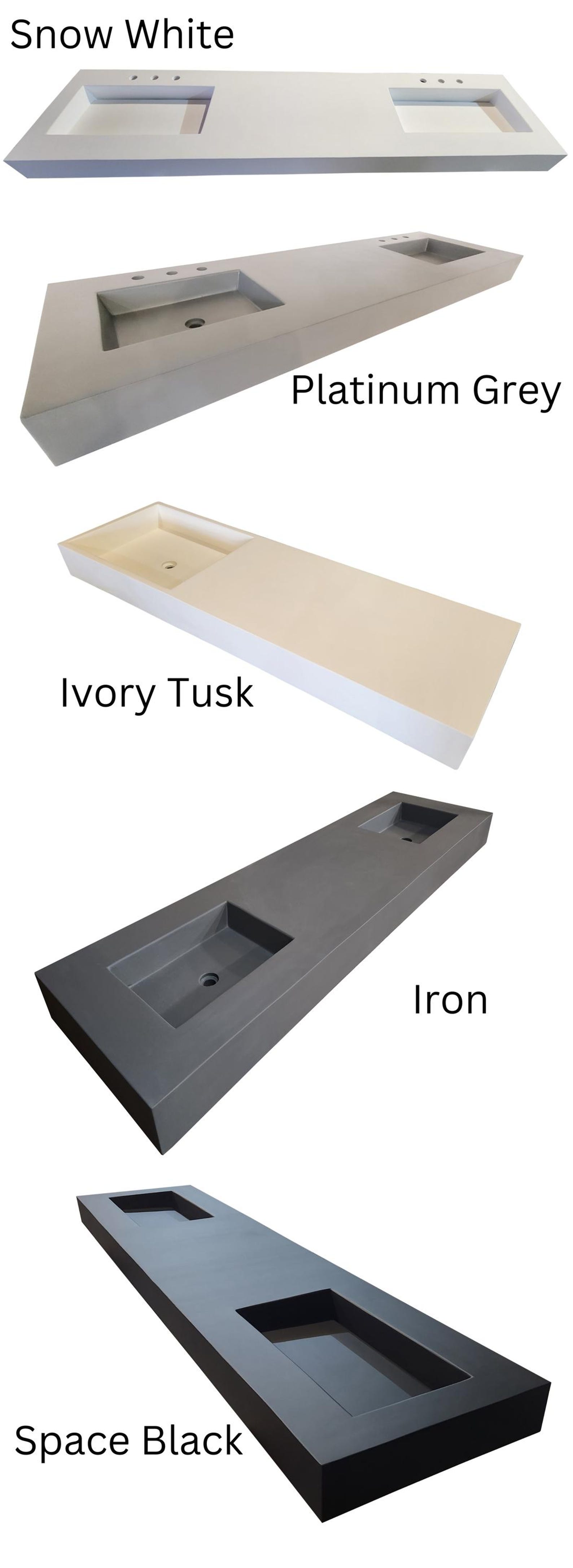 Thick Face Concrete Sink - Etsy
