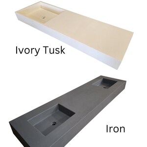 Thick Face Concrete Sink - Etsy