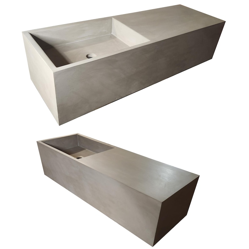 Thick Face Concrete Sink - Etsy