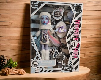 Monster High Abbey Bominable Doll First Wave Black Elastic Mattel 2011 ...