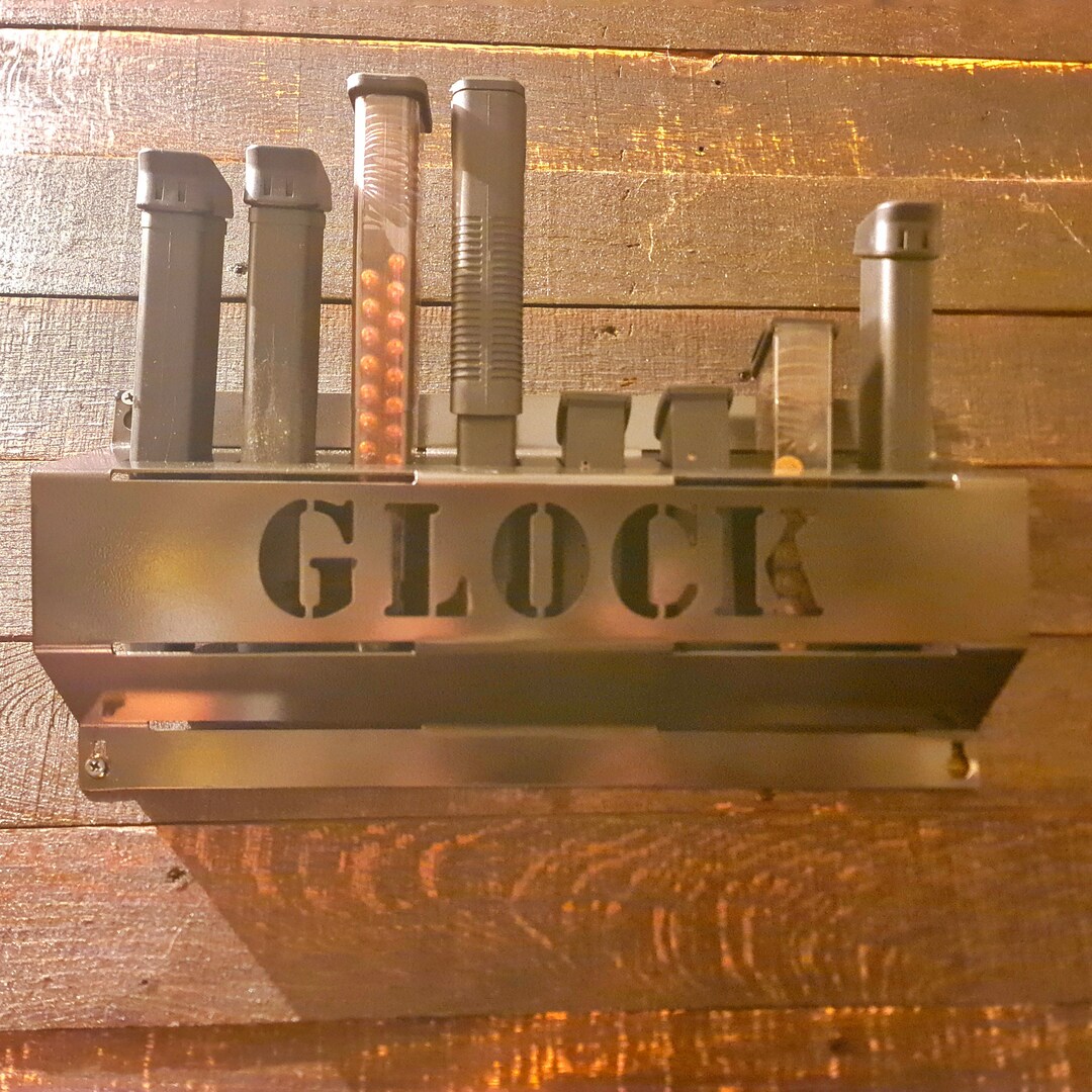 Wall Mounted Glock Mag Holder - Etsy