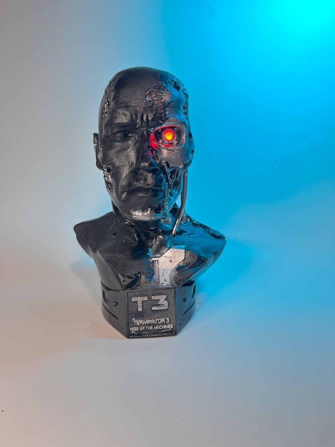 Terminator 3 Mini Bust - Etsy