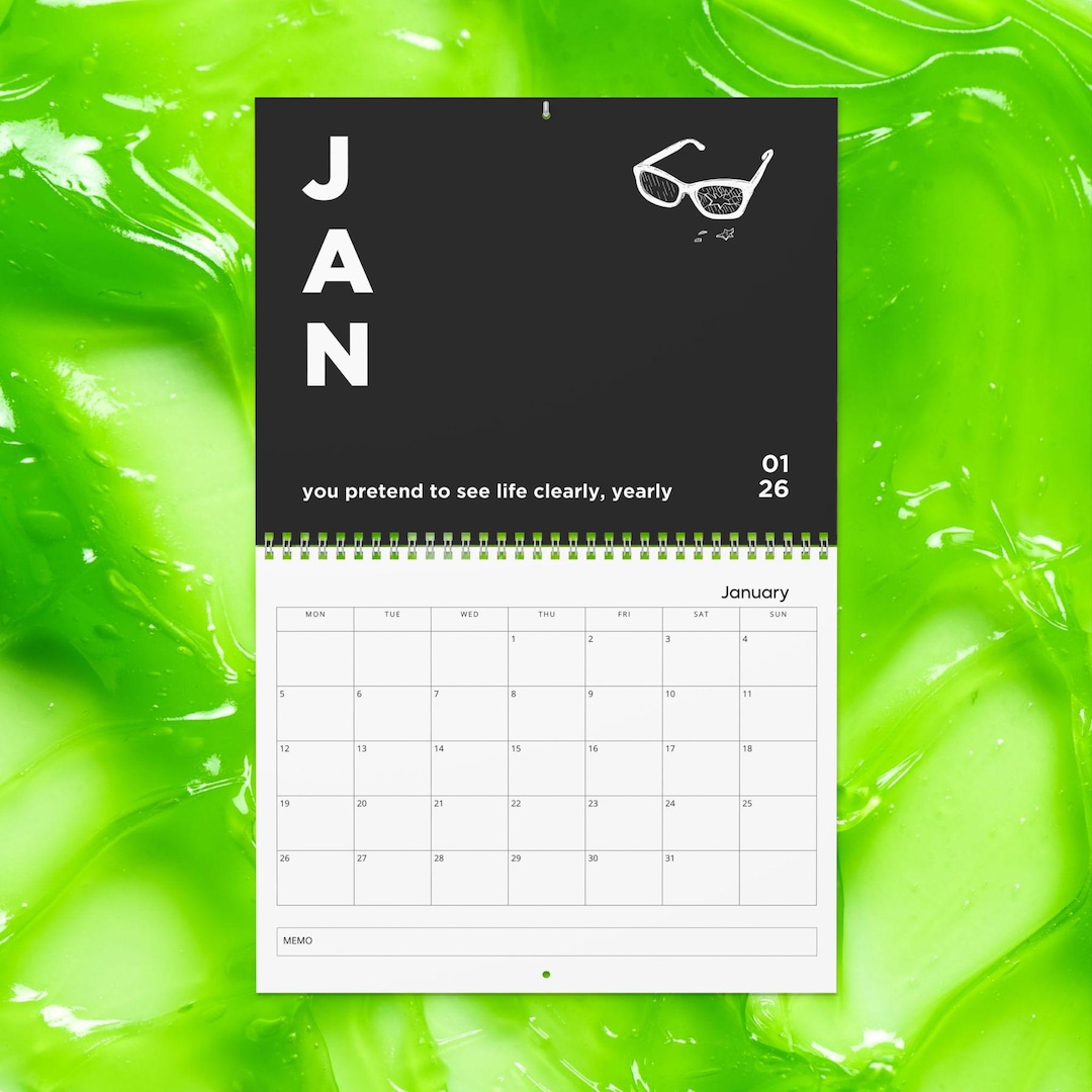 2026 Drake Calendar, Drake Tiktok Calendar, Drake Gifts, Slime You Out ...