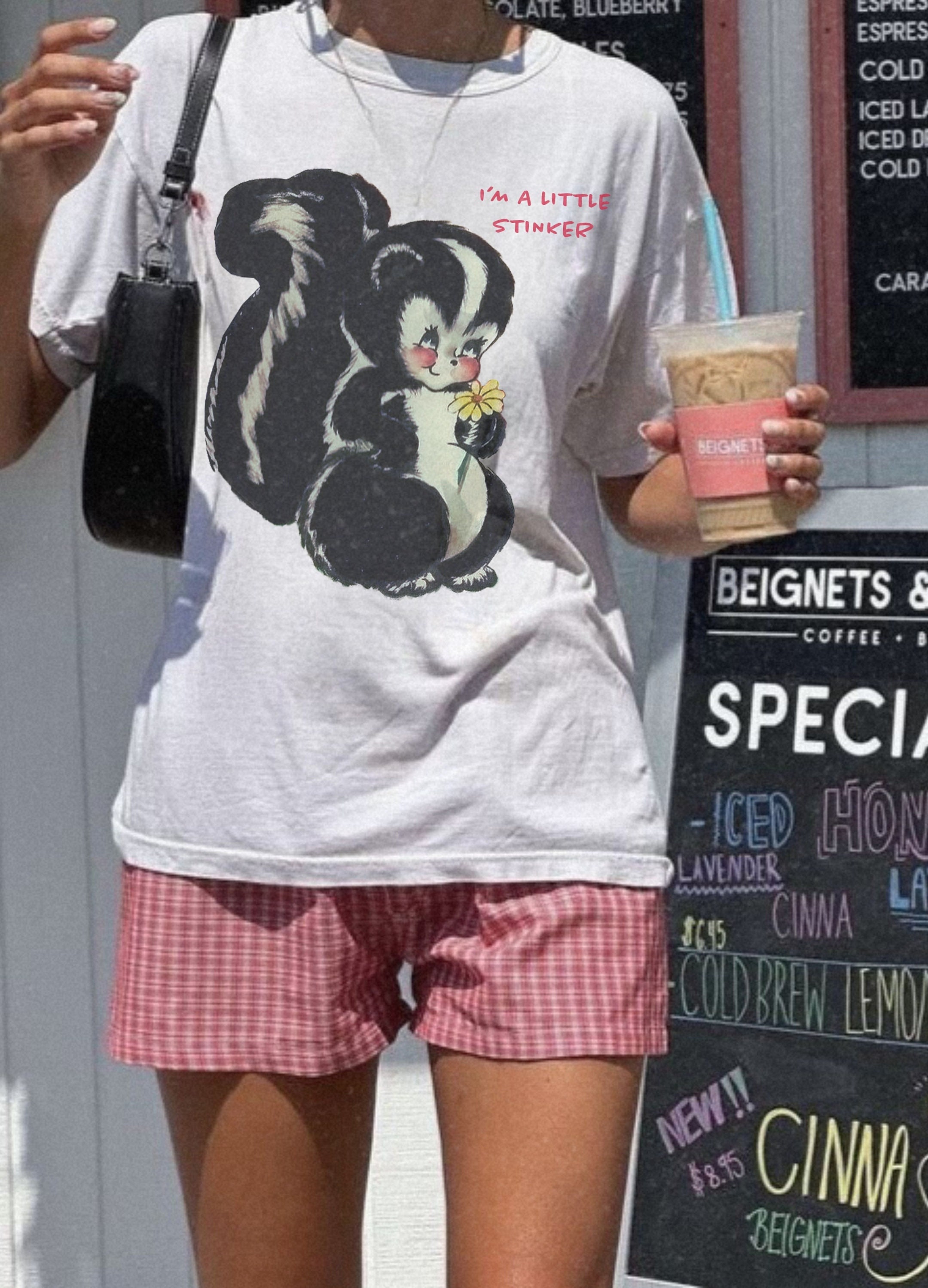 Oversized Vintage Im a Little Stinker Tshirt, Retro Cartoon Shirt ...