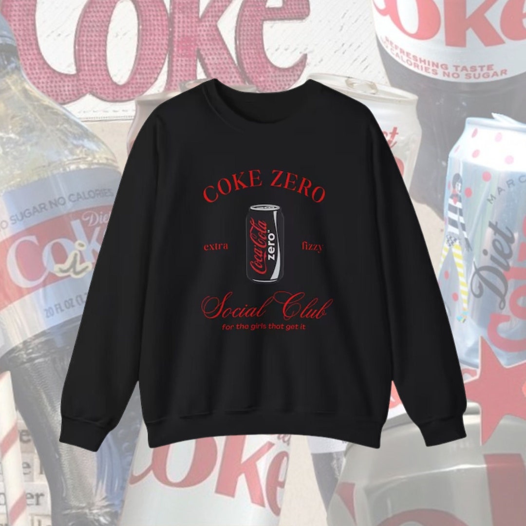 Coke Zero Sweatshirt, Diet Coke Shirt, Gift for Her, Diet Coke Lover ...