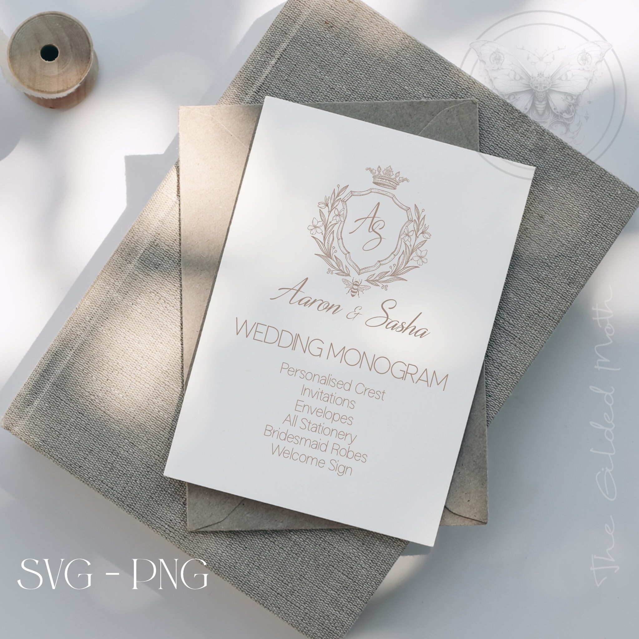 SVG Crown Wedding Crest PNG 11 Colours Wreath Frame Floral - Etsy