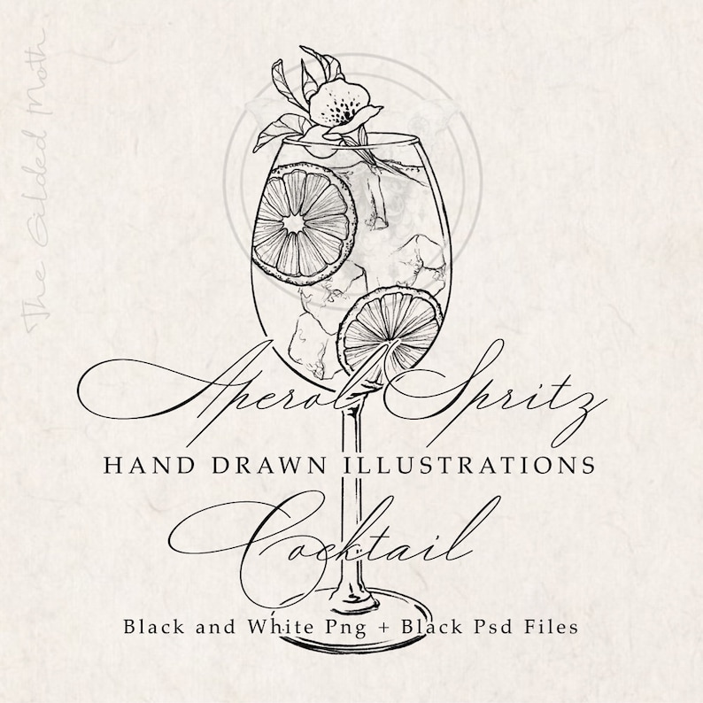 SVG Aperol Spritz Cocktail Illustrative PNG, Spritz Illustration Psd ...