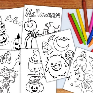 Printable Halloween Coloring Pages for Kids, Coloring Books,halloween ...
