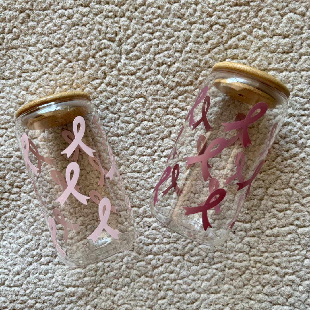 Breast Cancer Awareness Cup - Etsy