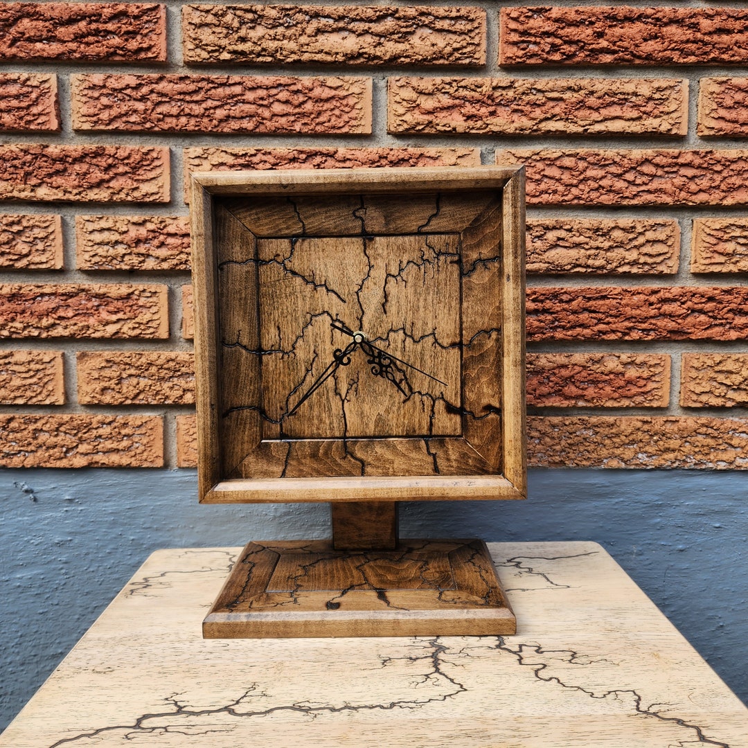 Maple Desk / Mantle Clock - Etsy