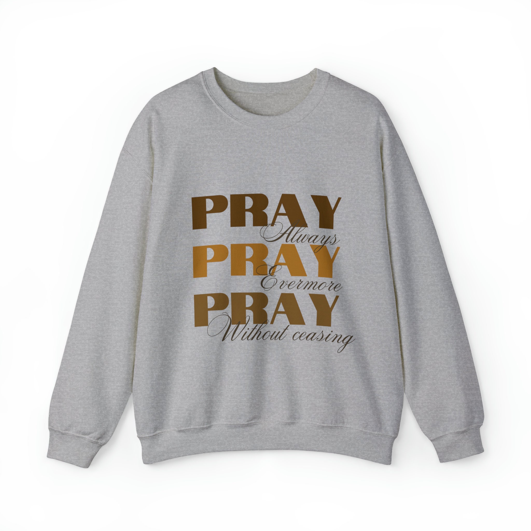 Bible Verse Sweatshirt, Pray Sweatshirt, Pray Without Ceasing ...